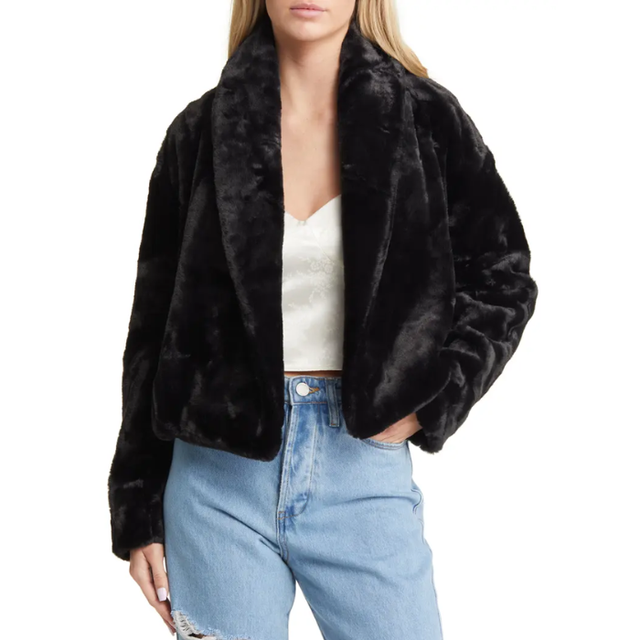 Trending Faux Fur And Sherpa Jackets | Rank & Style