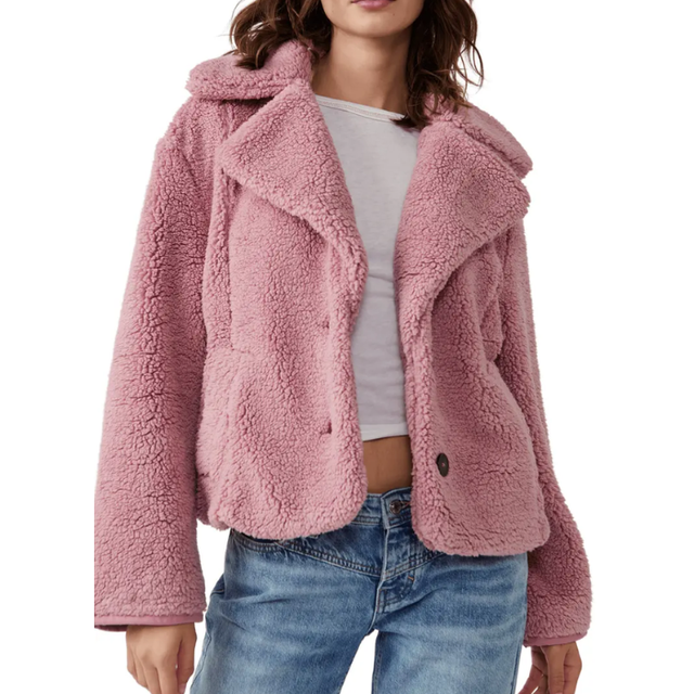 Trending Faux Fur And Sherpa Jackets | Rank & Style