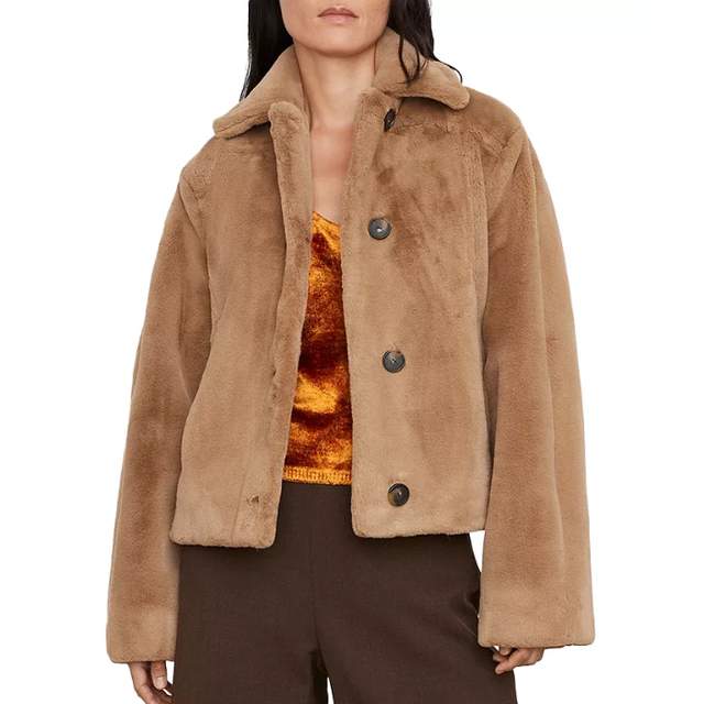 Trending Faux Fur And Sherpa Jackets | Rank & Style