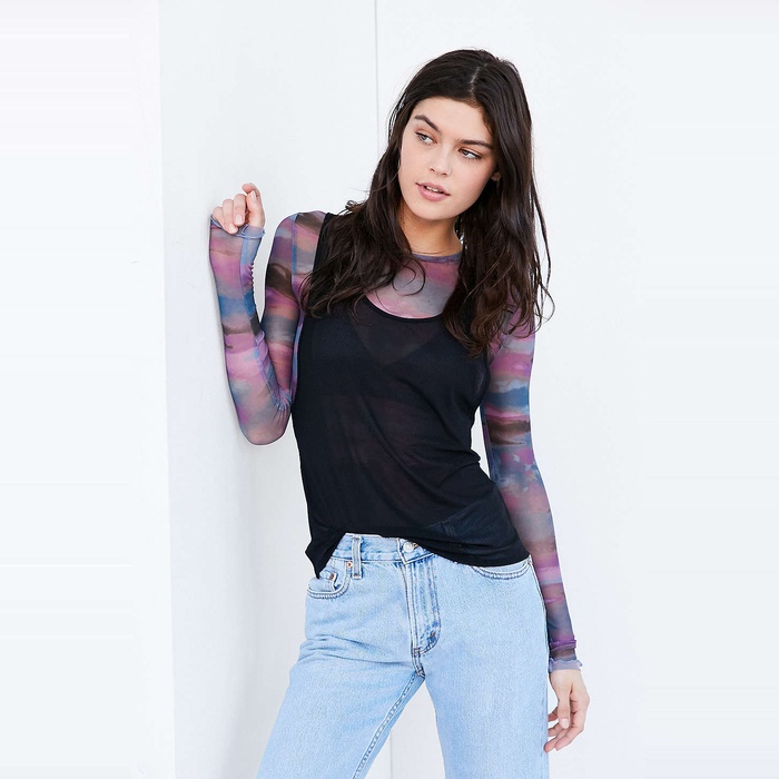 10 Best Sheer Layering Tops Rank And Style
